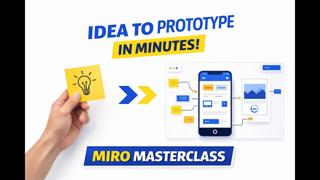 Go from Idea to Prototype in Minutes - Miro Masterclass