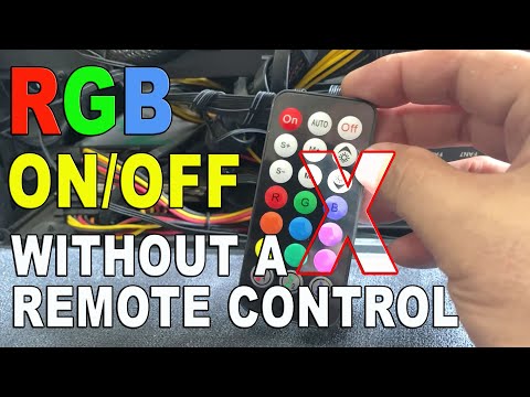 How to turn OFF Computer RGB Lights without a Remote Control #Computer #RGB