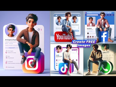 How to Create 3D AI Social media Images with Bing AI