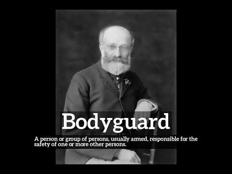 What is Bodyguard? | How to Say Bodyguard in English? | How Does Bodyguard Look?