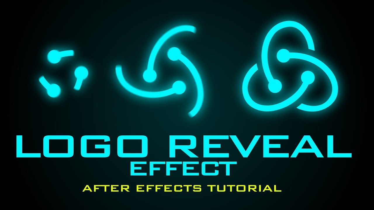 After Effects Tutorial Logo Spin Reveal Effect