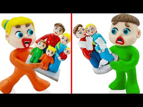 Luka Family and Friends π¨ Baby Building DIY Sculpture π¨ Cartoons For Kids