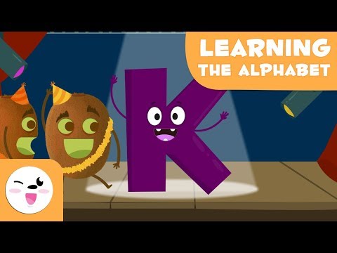 Learn the letter "K" with kiwis - Learning the alphabet - Phonics For Kids