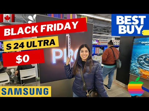 Crazy 'Black Friday Deals' 2024 | Samsung S24 Ultra | Unboxing |Canada Vlog