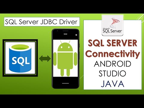 SQL Server database connectivity with android app | Android Studio | java |2024