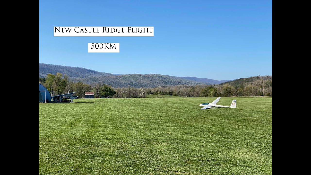 New Castle Glider Ridge Running Time-lapse