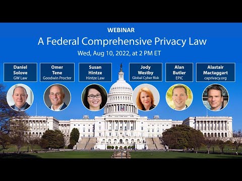 A Federal Comprehensive Privacy Law