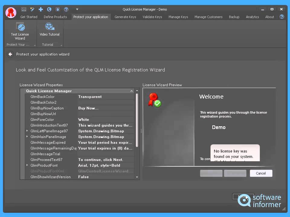 Quick License Manager demonstration