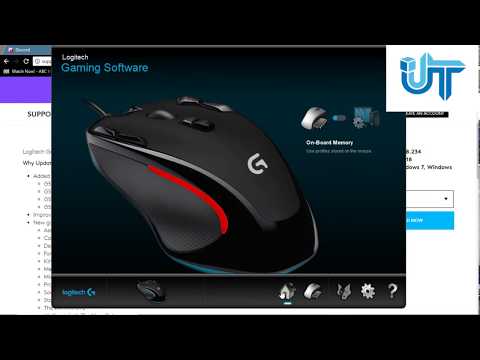 How to set up your logitech g300s mouse!