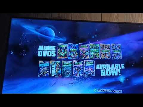 TMNT (2012) Beyond the Known Universe Disc 2 DVD Menu Walkthrough
