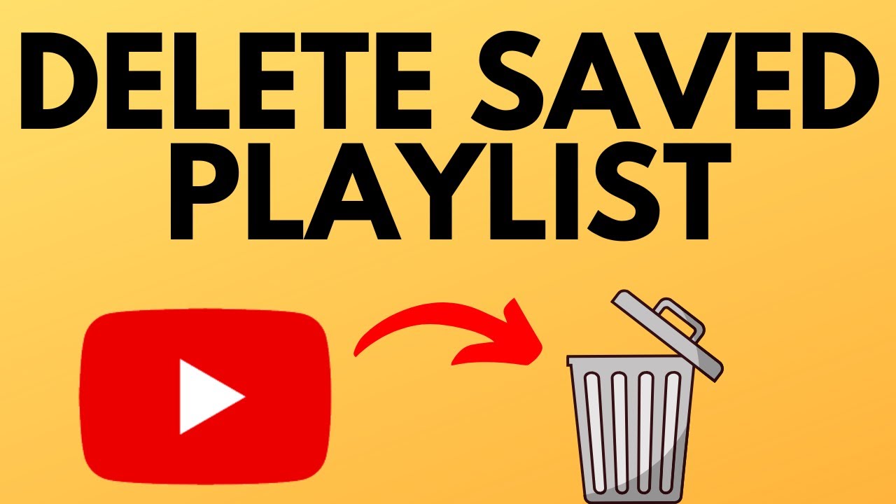 How to Delete a Saved Playlist on YouTube - 2025