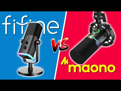 Best Budget Mic? - Fifine AM8 vs Maono PD200X