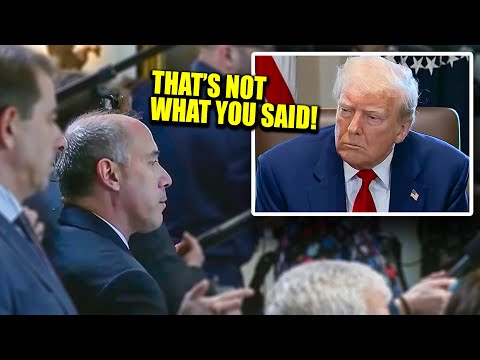 Trump MELTS DOWN After Reporter Exposes Lie