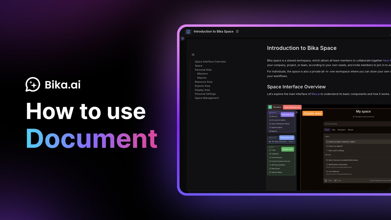 How to Use Documents in Bika.ai | Beginner Guide