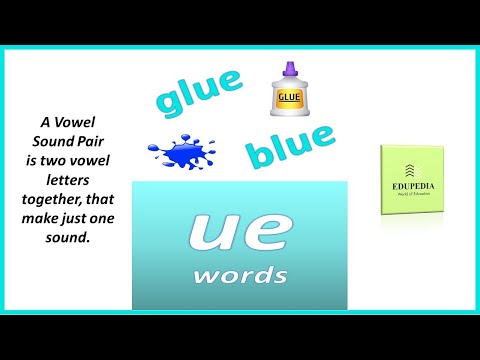 Phonics Vowel Sound Pairs "ue" Family Words #shorts #education
