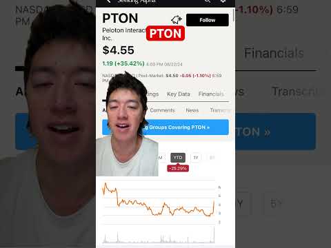 Is Peloton (PTON) Stock a Turnaround?! #stocks