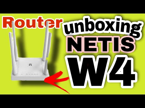 Netis Low budget 4 Antenna Router Unboxing | KN Tech