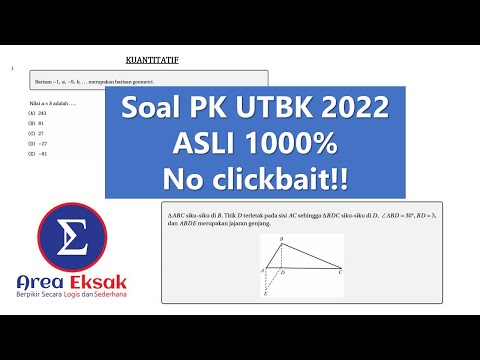 Soal PK UTBK 2022 1000% ASLI, VALID, NO DEBAT! (Part 1)