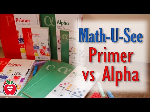 Math U See Review - Primer vs Alpha