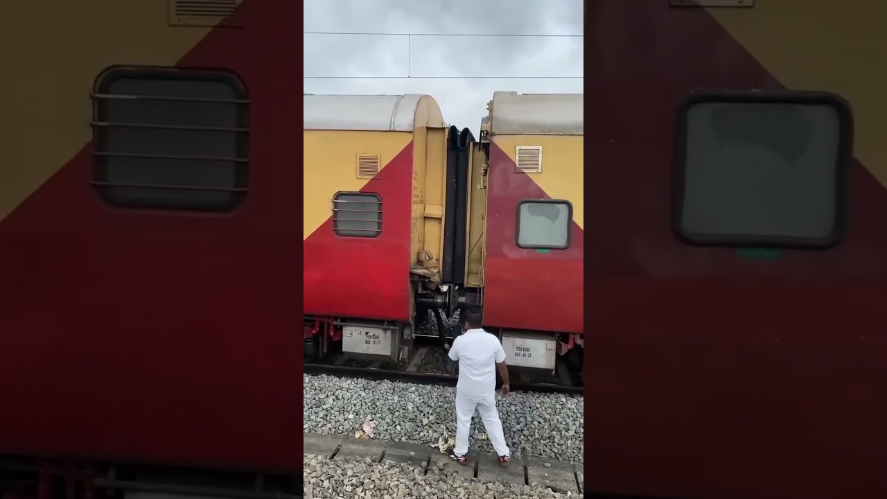 This Is How Train Cars Are Connected!