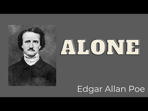 Alone | Edgar Allan Poe | Famous Lyric Poems | Essential Poetry | Best Poems on Life and Reflection