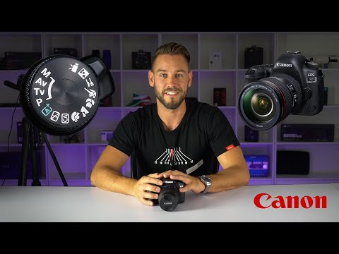 Quick Overview of Canon DSLR Camera Dial Settings
