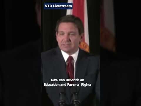 Gov. Ron DeSantis' Freedom Blueprint: Education and Parents' Rights