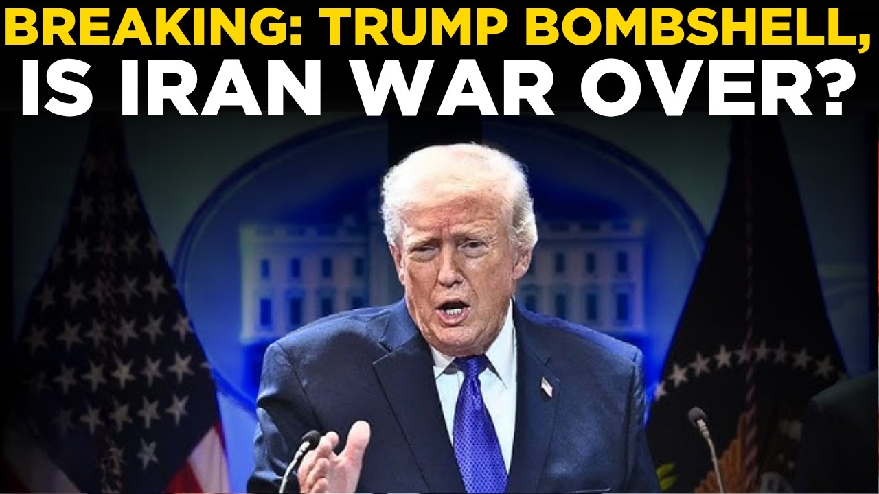 US IRAN WAR LIVE | Iran War Over? Trump Shocks World With Huge Announcement | Trump Iran Update