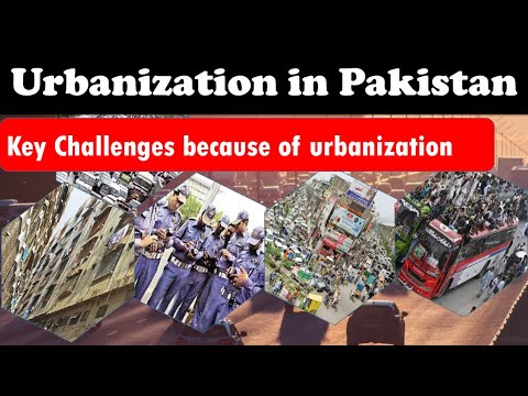 Urbanization in Pakistan-Key Challenges because of urbanization #MaTurEMiNdsPakistan