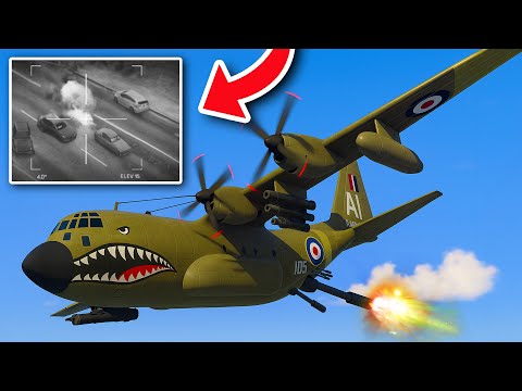 THEY ADDED THE AC-130 FROM CALL OF DUTY TO GTA 5 ONLINE! | GTA 5 THUG LIFE #595