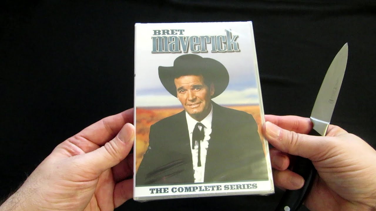 Bret Maverick The Complete Series DVD Unboxing LPOS