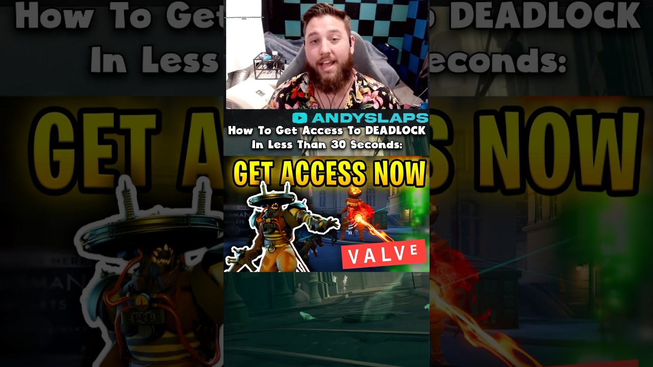 How to get access to deadlock playtest in 28 seconds