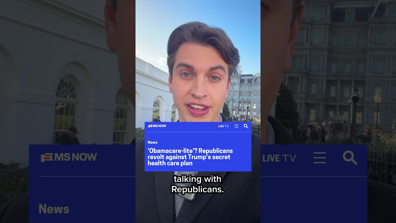 'Obamacare-lite'?: GOP revolts against Trump's secret health care plan