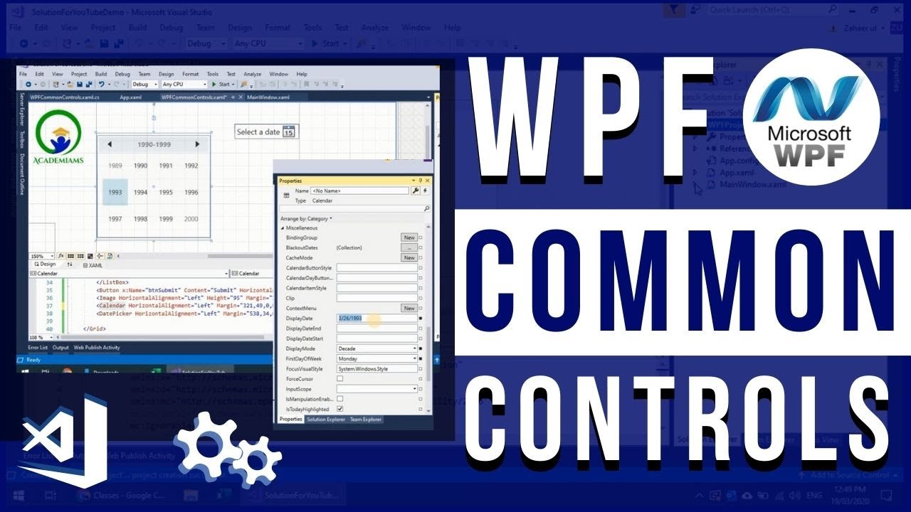 WPF Common Controls