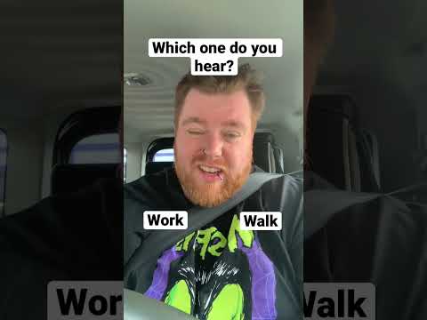 Which do you hear? Walk vs Work - Learn British Pronunciation