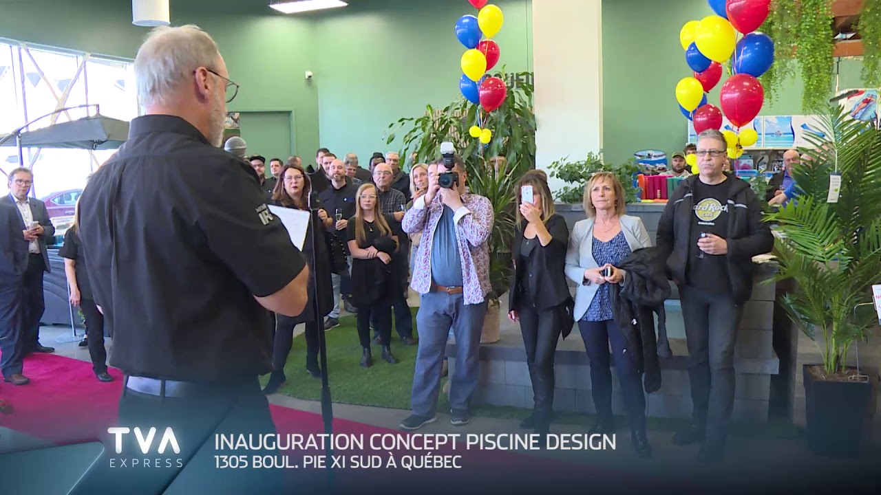 Inauguration Concept Piscine Design