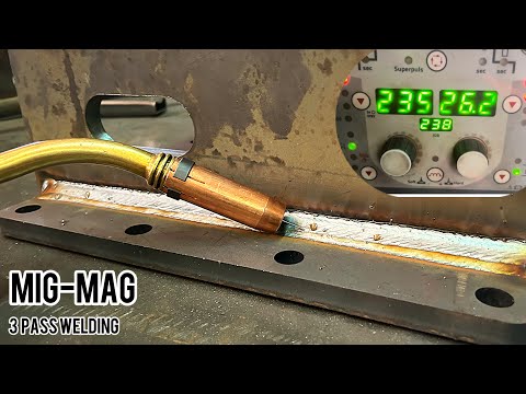 why no welders talk about this Simple three pass MIG-MAG Welding Technique