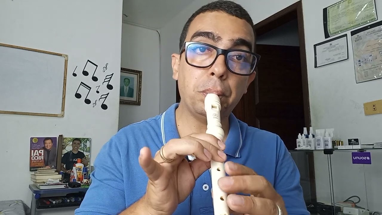 AQUARELA (TOQUINHO) - FLAUTA DOCE  / EXECUÇÃO DO PROF ° MARCELO MOURA