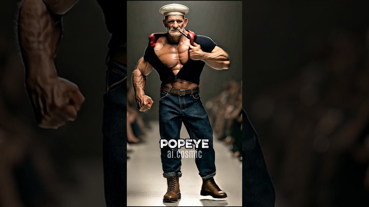 You’ve Never Seen These Cartoon Characters This Muscular! #catoonreels #ai #aiart