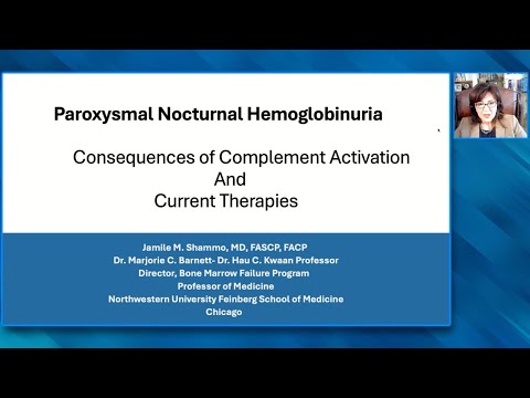 Paroxysmal Nocturnal Hemoglobinuria | Jamile M Shammo, MD