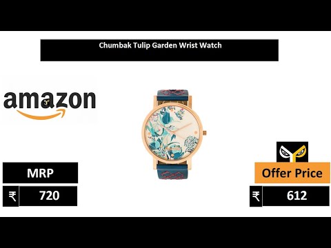 Chumbak Tulip Garden Wrist Watch