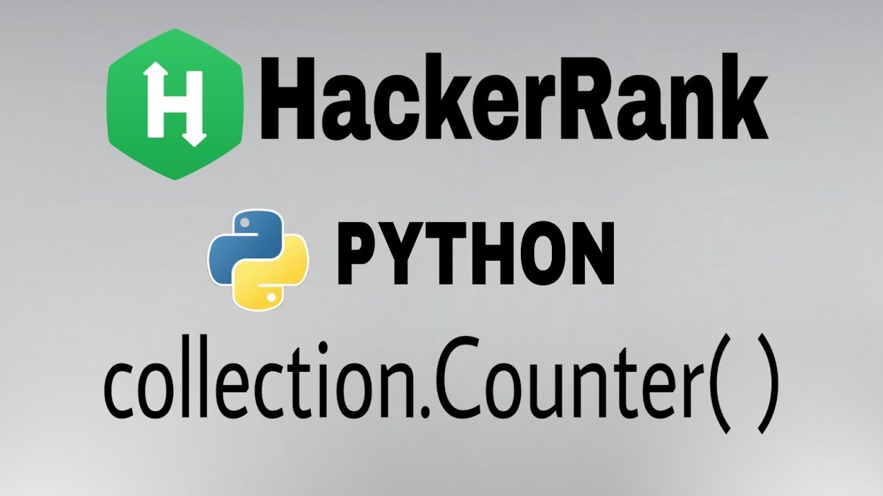 #32: Collection.Counter( ) | | Hacker Rank Python Solution | English Explanation