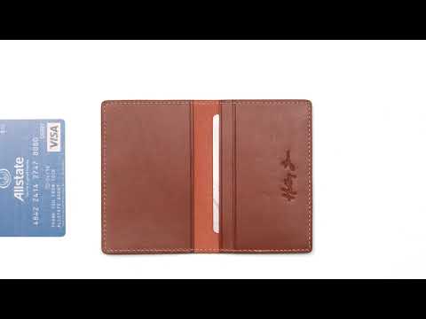 BAGAN SLIM LEATHER BIFOLD WALLET