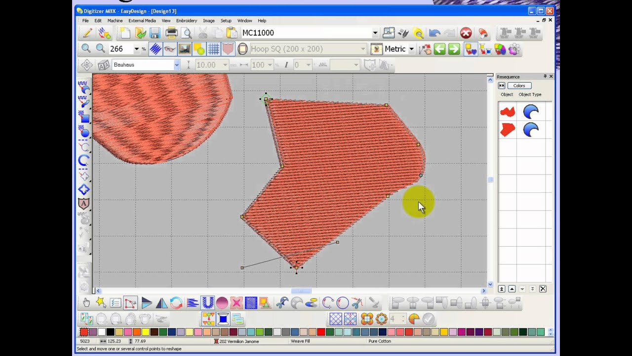Digitizer MBX Tutorial - Parallel Fill Tool