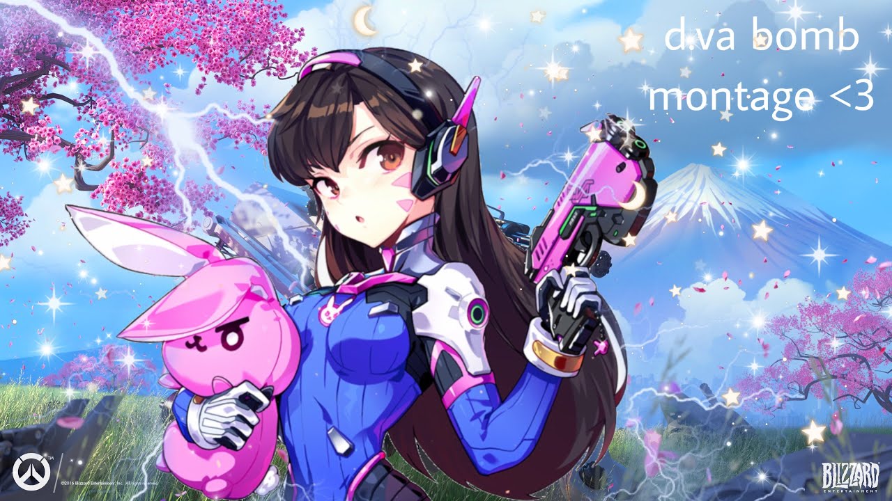 Bubble D.va 💕 (Dva Bomb Montage)