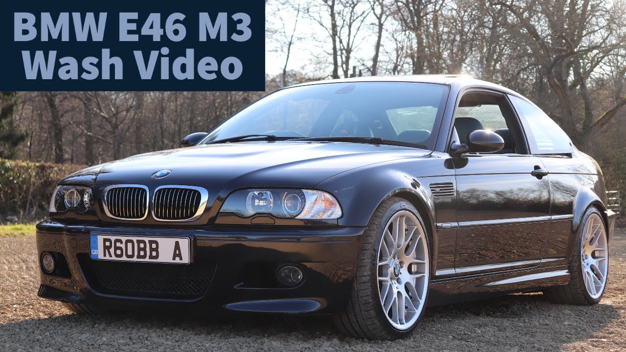 BMW E46 M3 - Wash Video