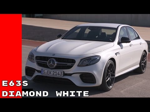 New E63 AMG Videos Show Designo Diamond White and Selenite Grey Magno ...