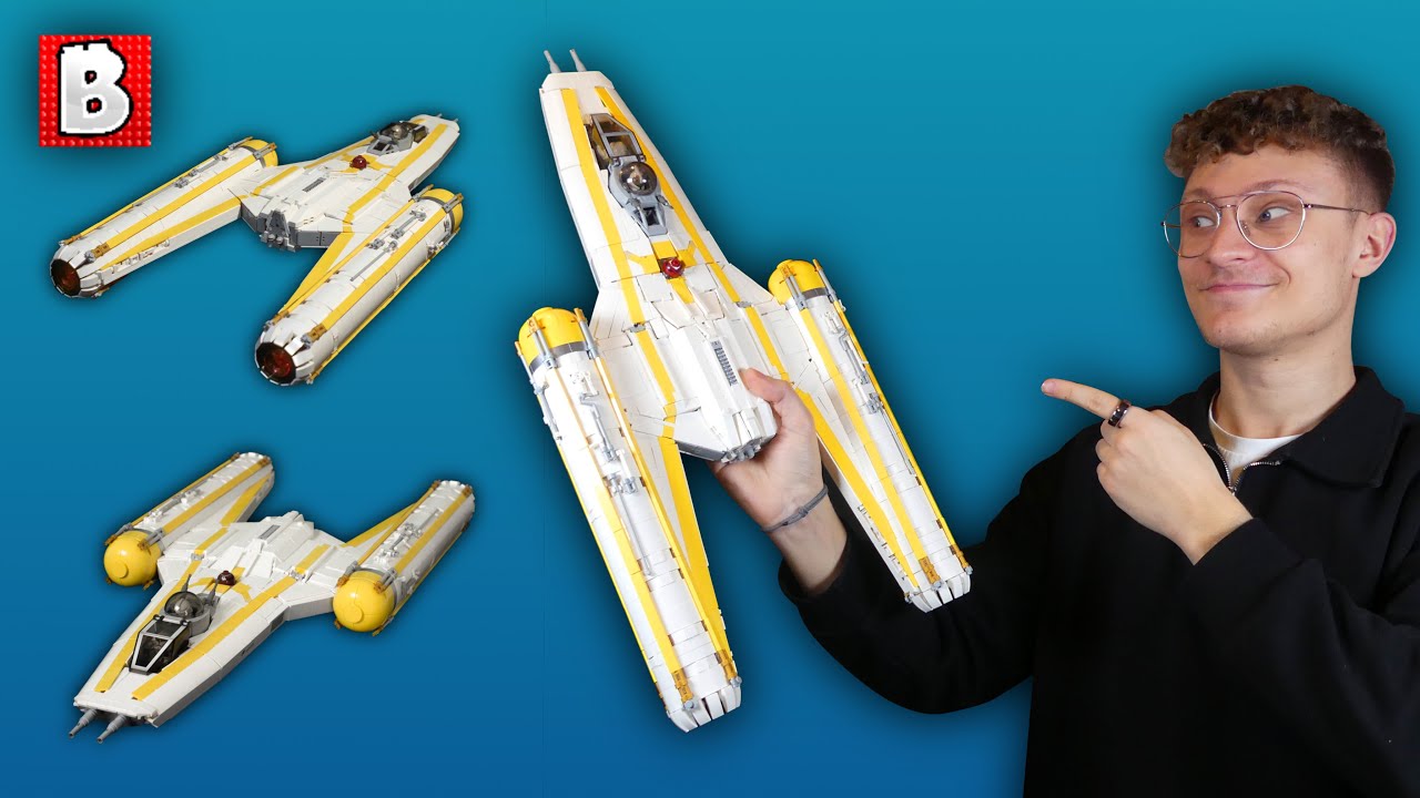 PERFECT Custom LEGO Republic Y-Wing Starfighter!!