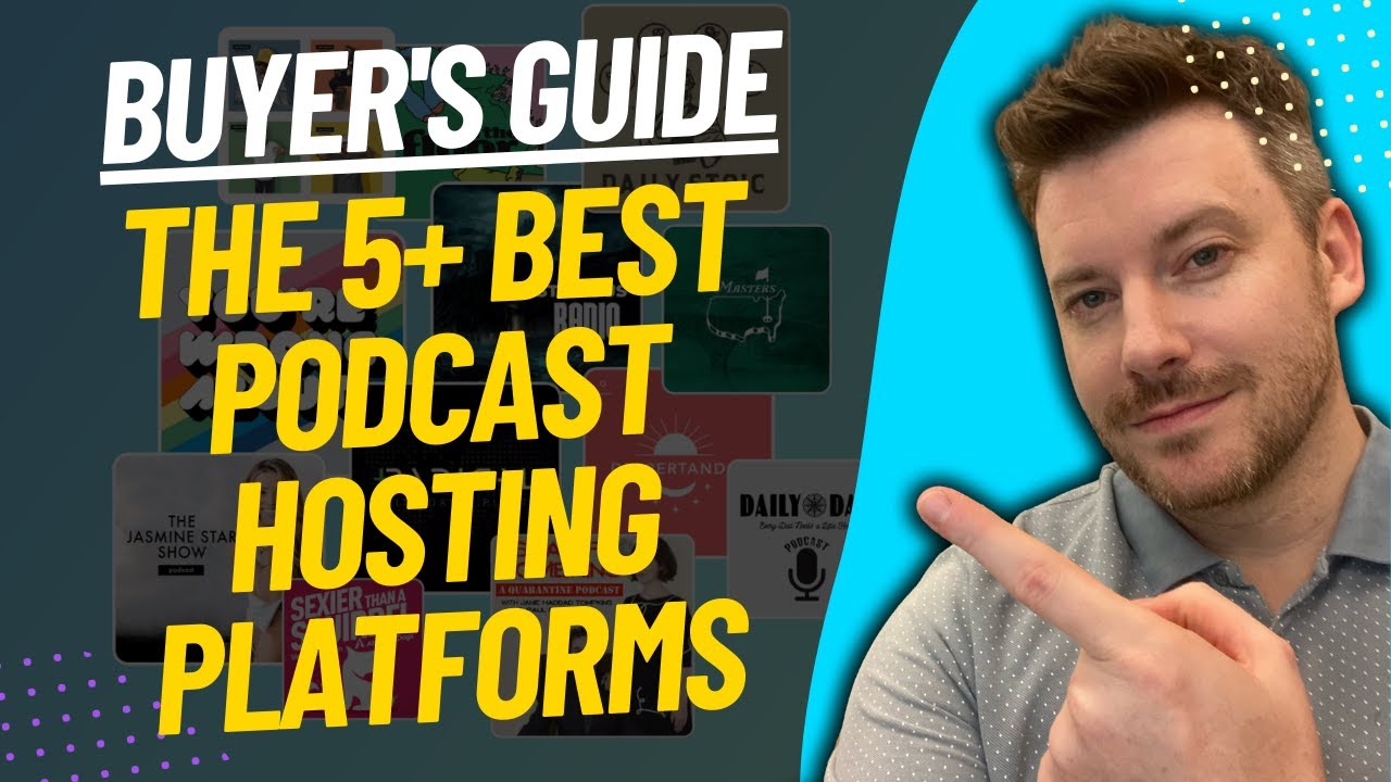 TOP 5 BEST PODCAST HOSTING PLATFORMS - Podcast Hosting Review (2023)