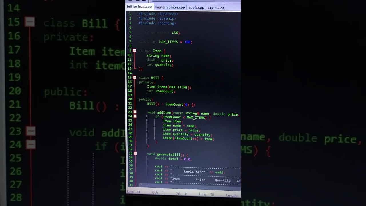 levis store c++ #codelife #codemasters #coderstokyo #codinglife #codingninja #coders #code #coding